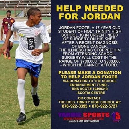 MORE HELP FOR JORDAN FOOTE – JamaicanmateyangroupiePinkwall