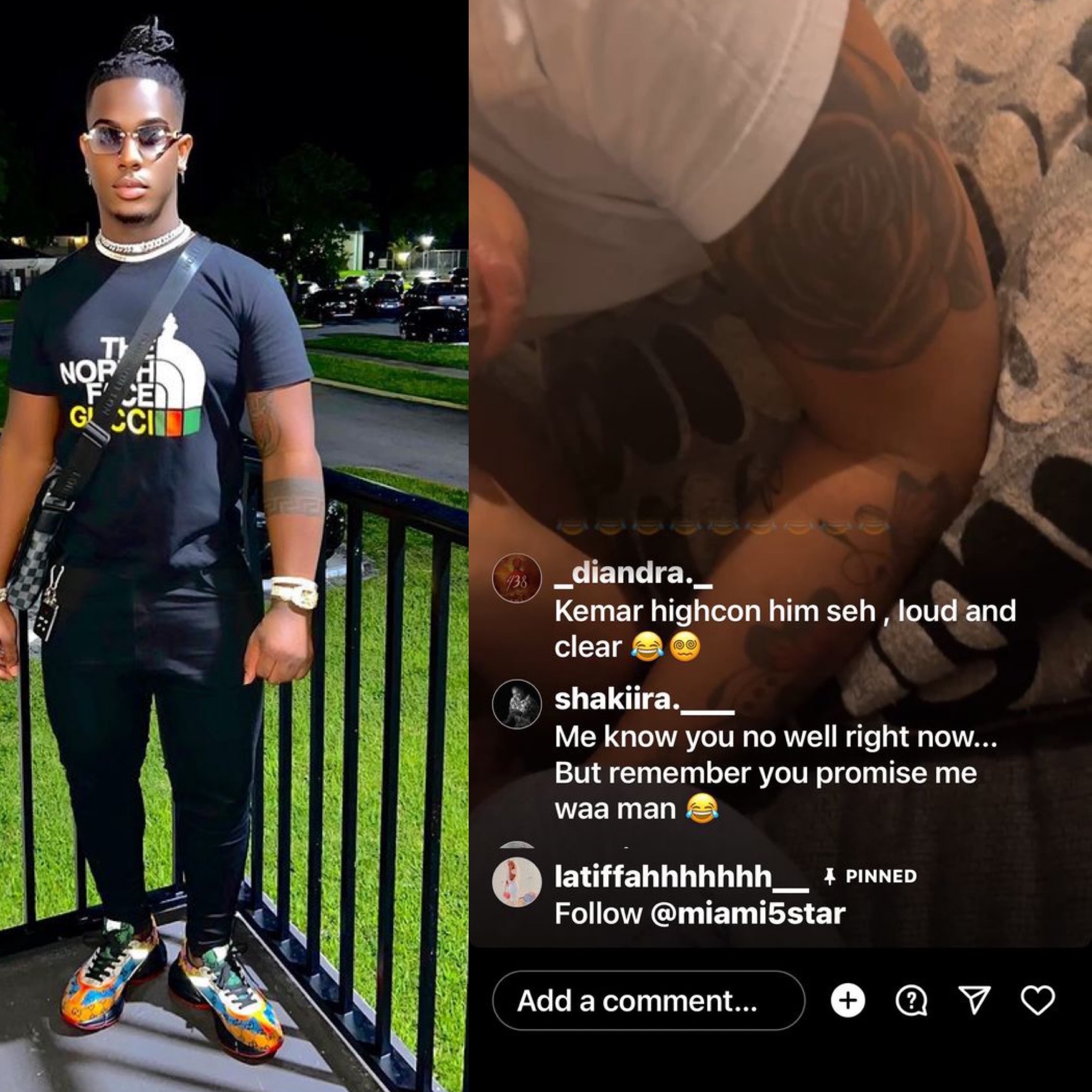 WHEN DI MOUTH FASTER THAN THE LIVE – JamaicanmateyangroupiePinkwall